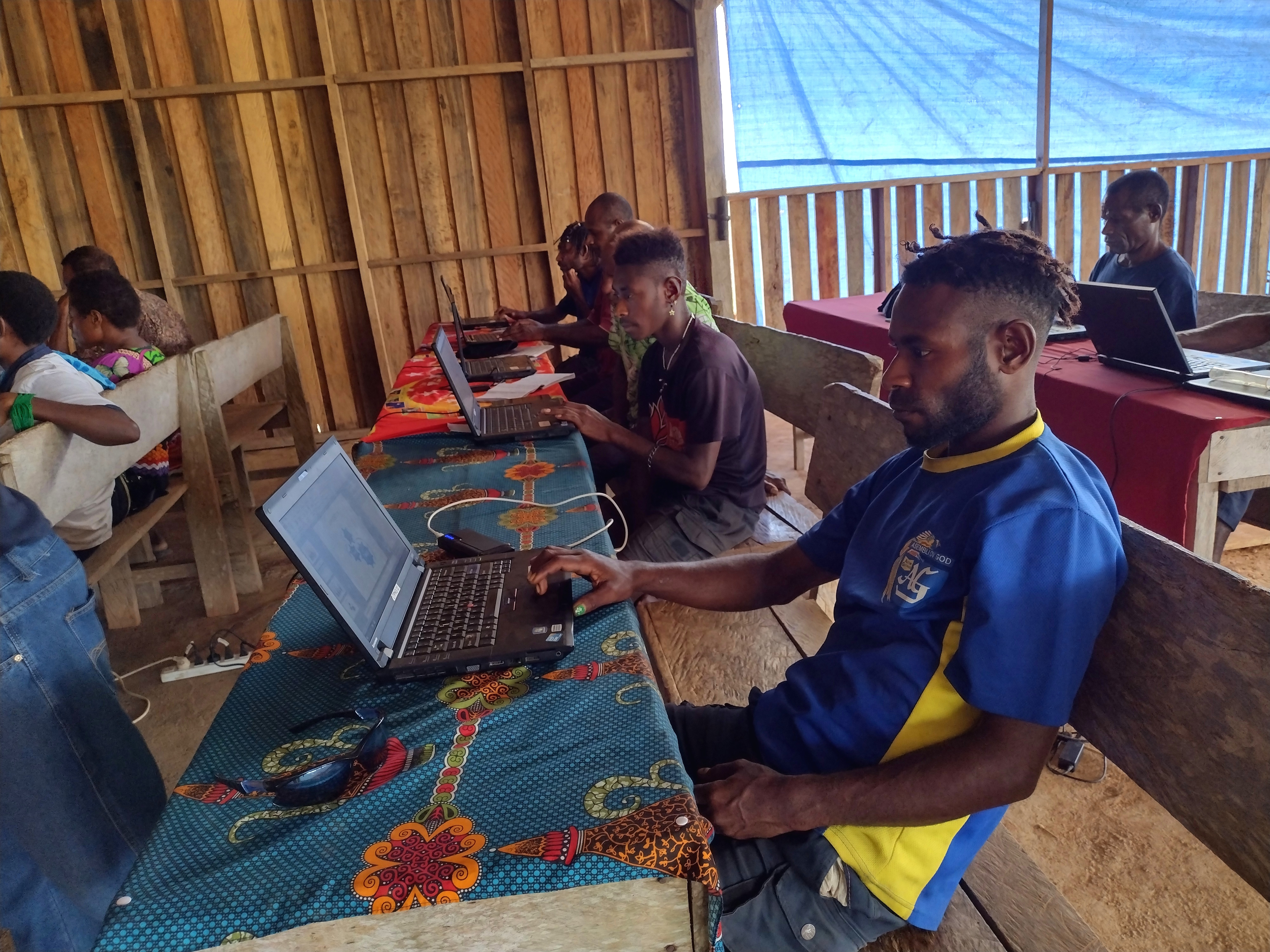 Bridging the skills gap in village without a school | Papua New Guinea