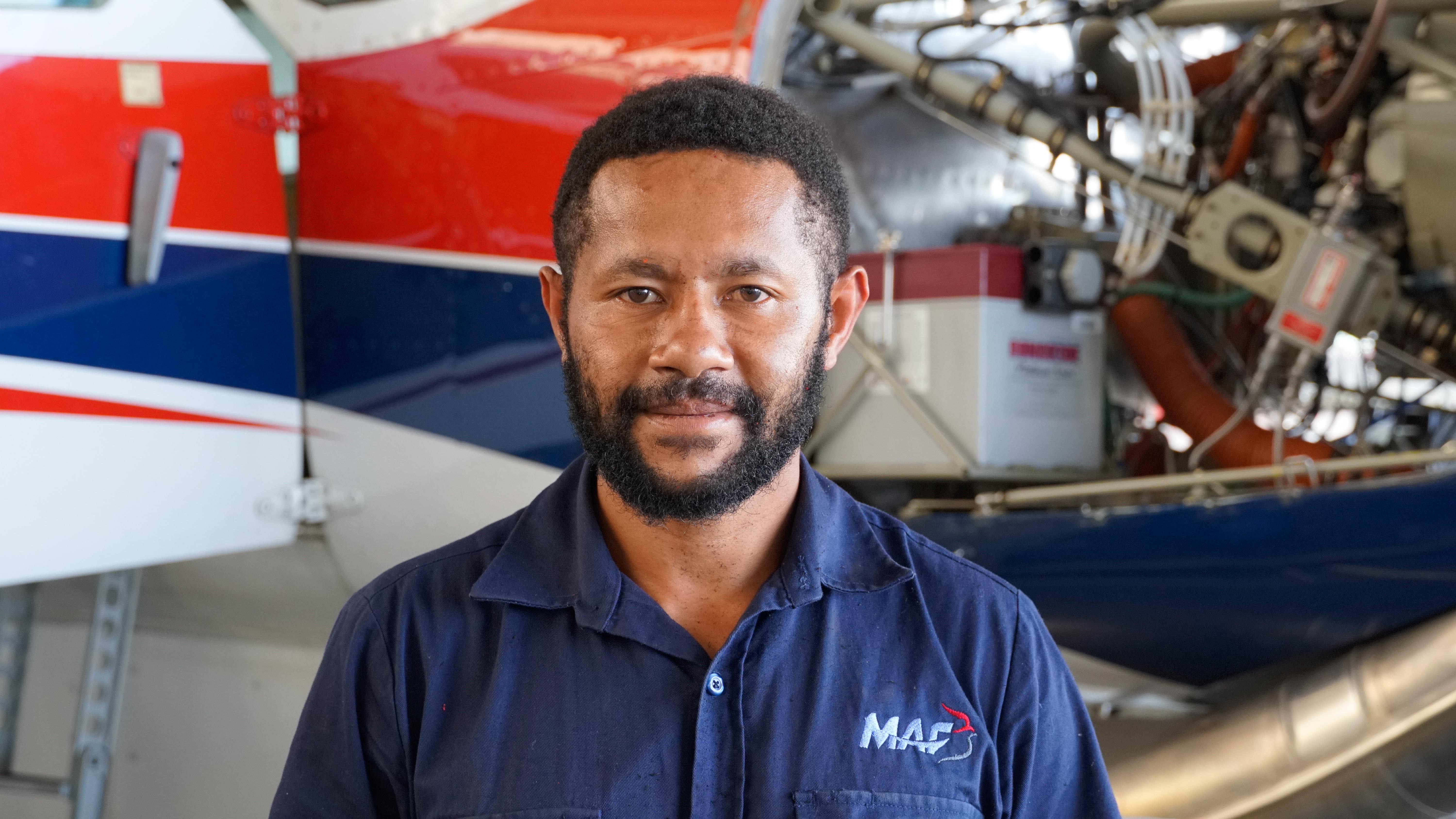 A dream to serve: Markus’ impact from the hangar floor | Papua New Guinea